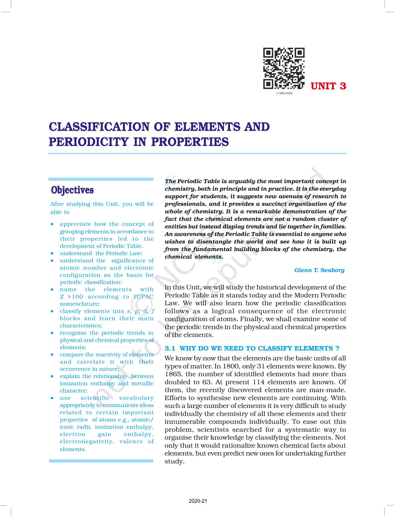 Classification Of Elements And Periodicity In Properties - NCERT Book ...